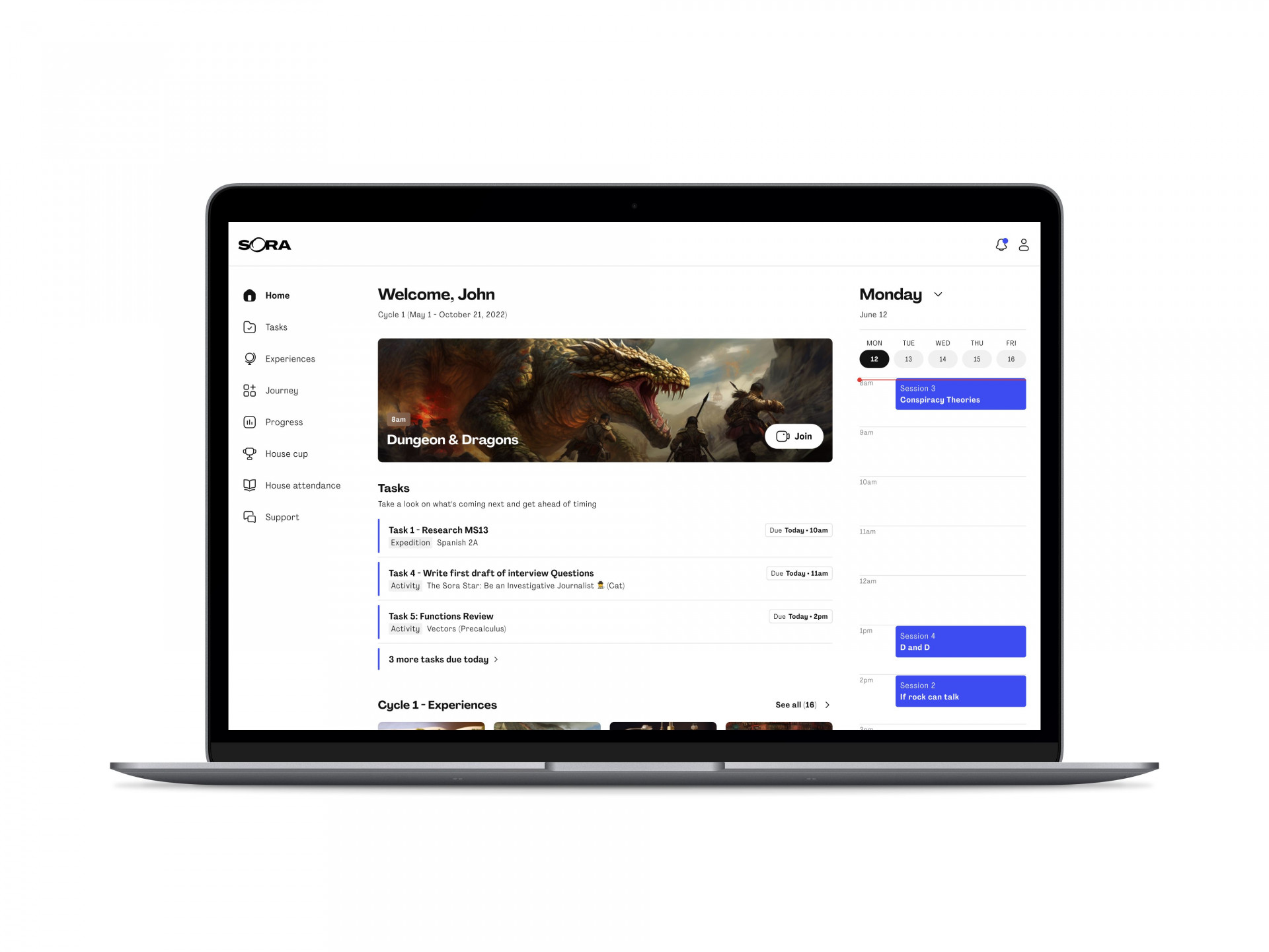 Sora - Learning Management Platform