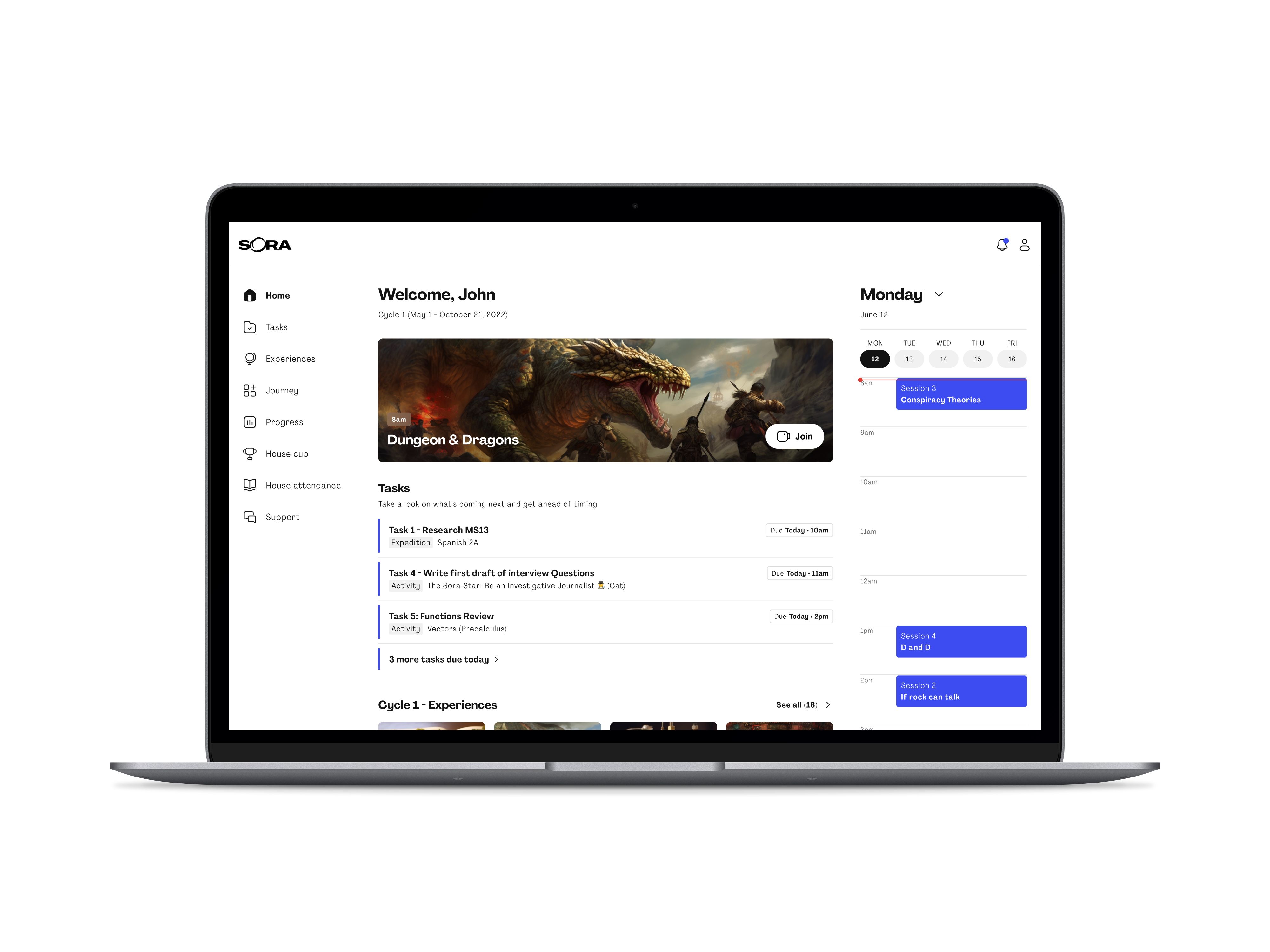 Sora - Learning Management Platform